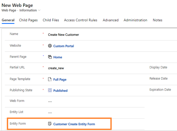Create Record Using Entity Form In Dynamics 365 Portal Softchief Learn