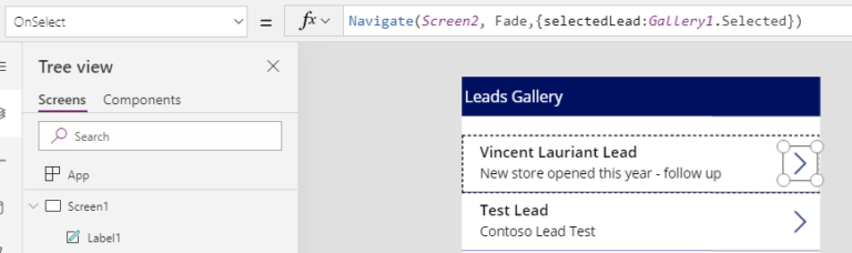 Create A Sample Canvas App Using Gallery Form In Dynamics 365 Instance Data Softchief Learn