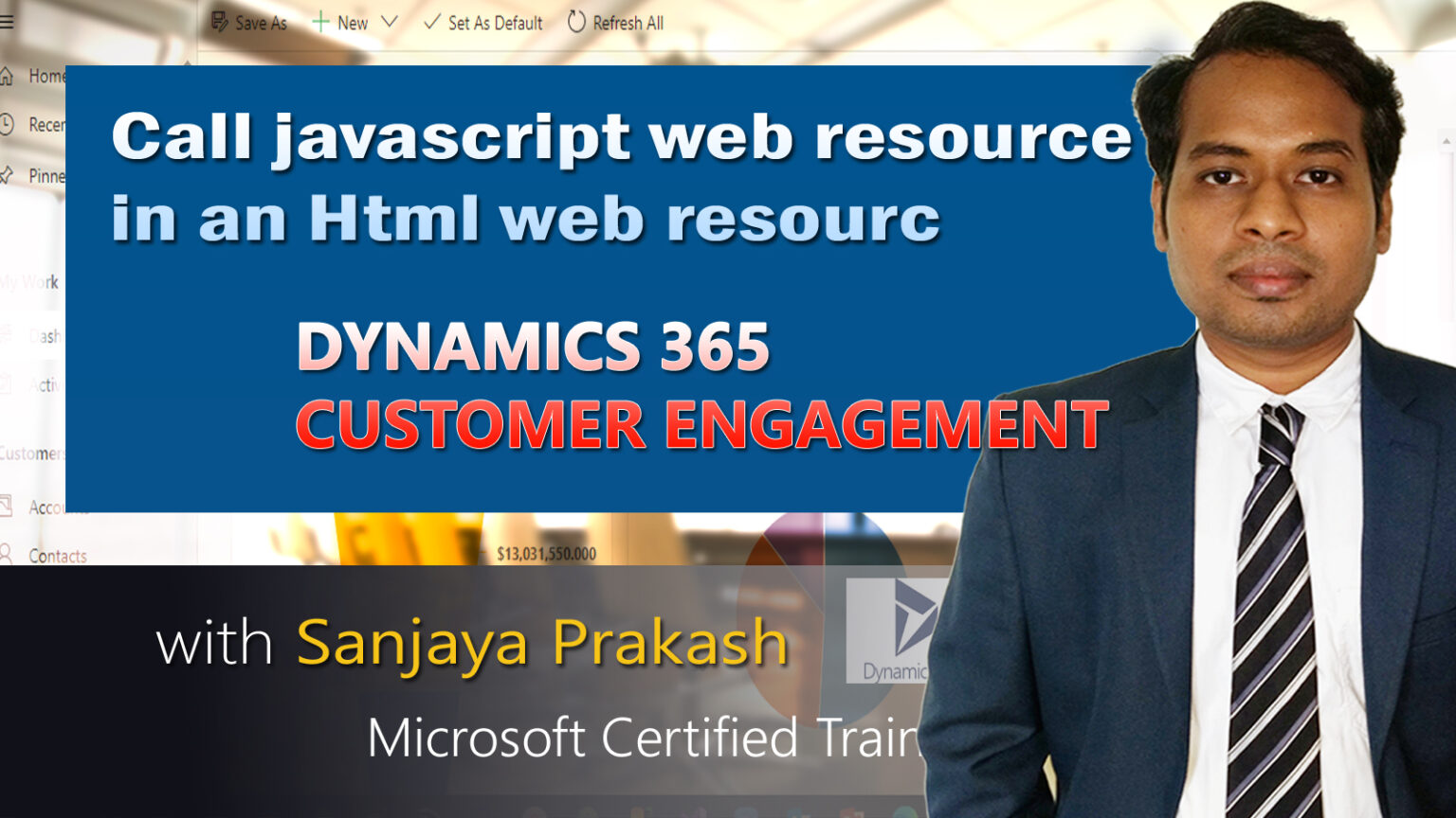How To Call A Javascript Web Resource In An Html Web Resource In Dynamics 365 Ce Softchief Learn