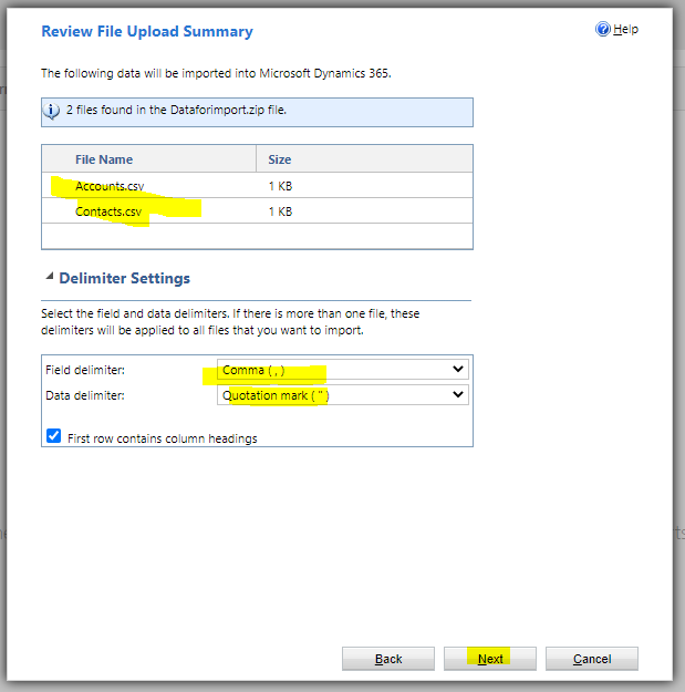 Import Related Entity Records Using Data Import In Dynamics 365 Ce Importing Lookup Fields