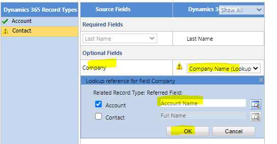 Import Related Entity Records Using Data Import In Dynamics 365 Ce Importing Lookup Fields