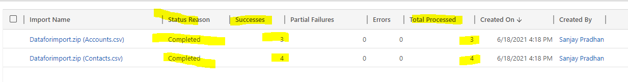 Import Related Entity Records Using Data Import In Dynamics 365 Ce Importing Lookup Fields