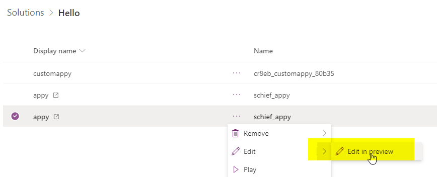 Open Custom Page From Model Driven App Using New Command Editing In Power Apps Softchief Learn
