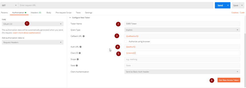 Step By Step Connect Dynamics 365 Online From Postman Using Webapi Auth 20 Authentication