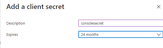 Connect Dynamics 365 From Console C Application In Mfa Enabled Access Using Client Secret And