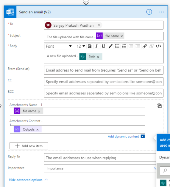 Capture Image Using Camera Control Save The Image In Sharepoint And Send Email With Attachment