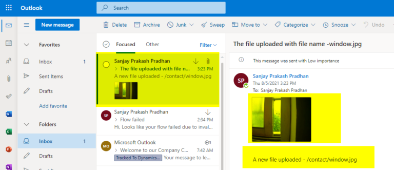 Capture Image Using Camera Control Save The Image In Sharepoint And Send Email With Attachment