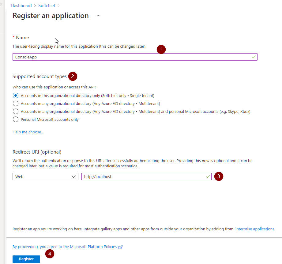 Connect Dynamics 365 From Console C Application In Mfa Enabled Access Using Client Secret And