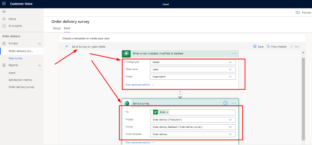 Integrate Customer Voice With Dataversedynamics 365 Using Power Automate Softchief Learn
