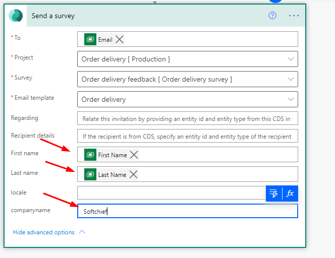 Integrate Customer Voice With Dataversedynamics 365 Using Power Automate Softchief Learn