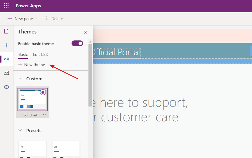 Create Your Custom Theme For Your Power Portal With Easy Steps Softchief Learn