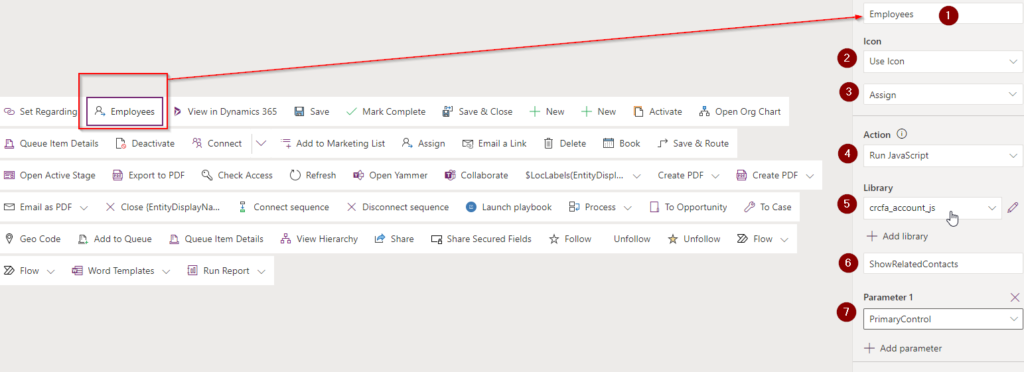 Open Html Web Resource On Button Click And Pass Data To Web Resource And Display Related Records