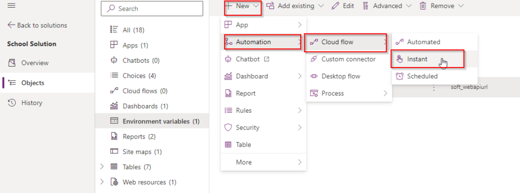 Declare Environment Variables And Use It In Power Automate Softchief Learn