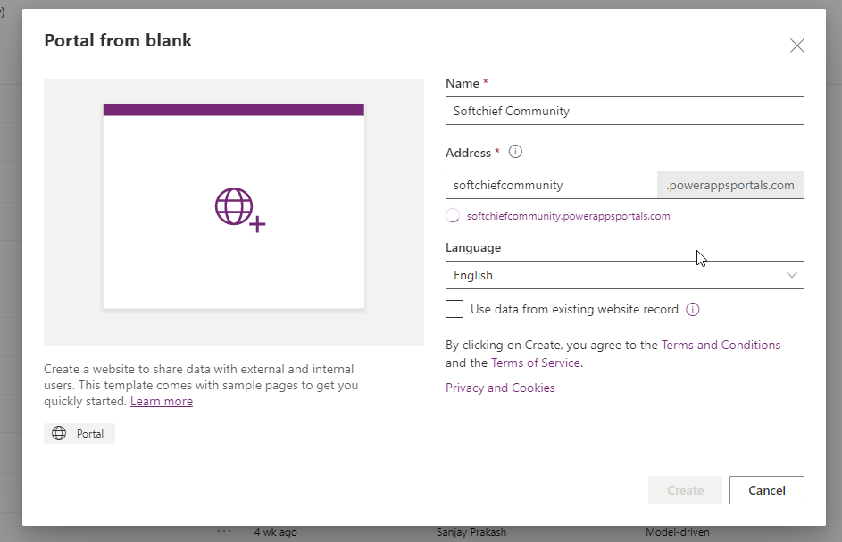 Create Your First Power Portal App Using Power Apps Softchief Learn