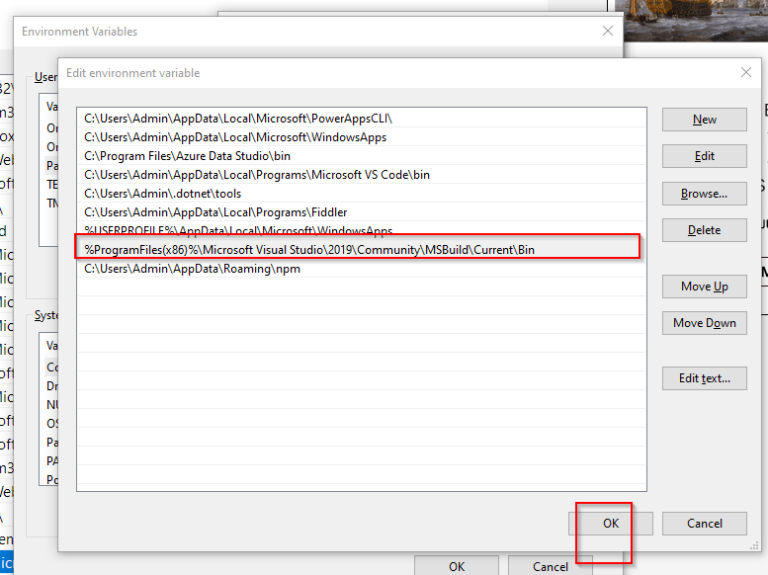 Solved Msbuild Is Not Recognized As An Internal Or External Command Operable Program Or Batch