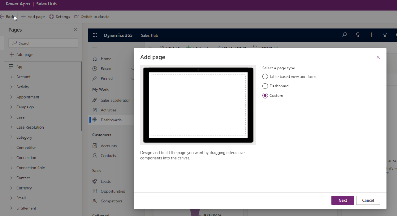 Open Custom Page From Model Driven App Main Grid Command And Pass Parameters Softchief Learn
