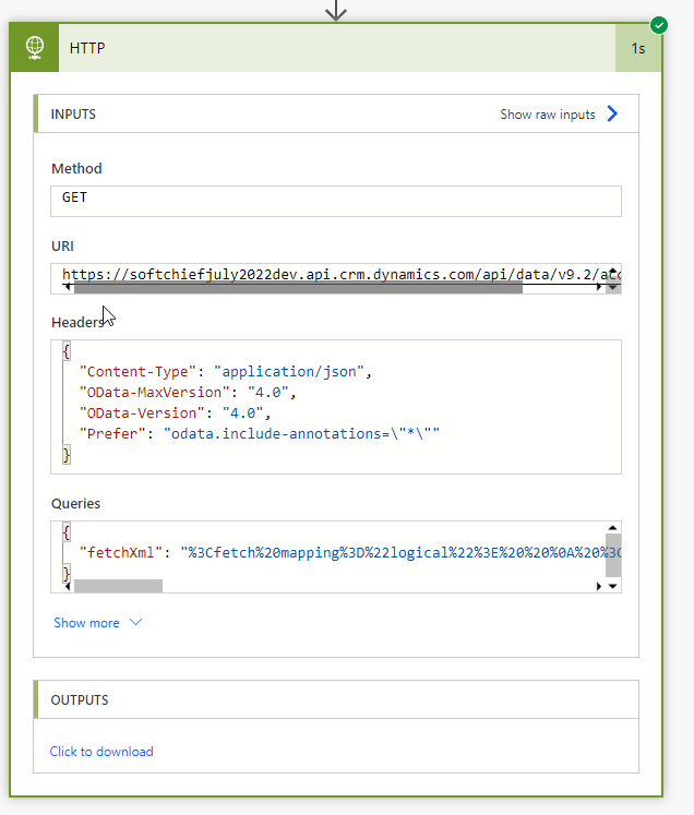 Use Fetchxml In Web Api Using Power Automate With Action For Dataverse And Dynamics 365