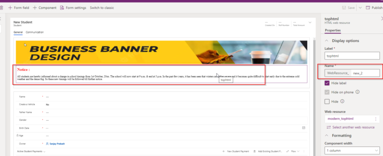 Use Formcontext And Xrm In Html Web Resource In Dynamics 365 Or Model Driven Power Apps