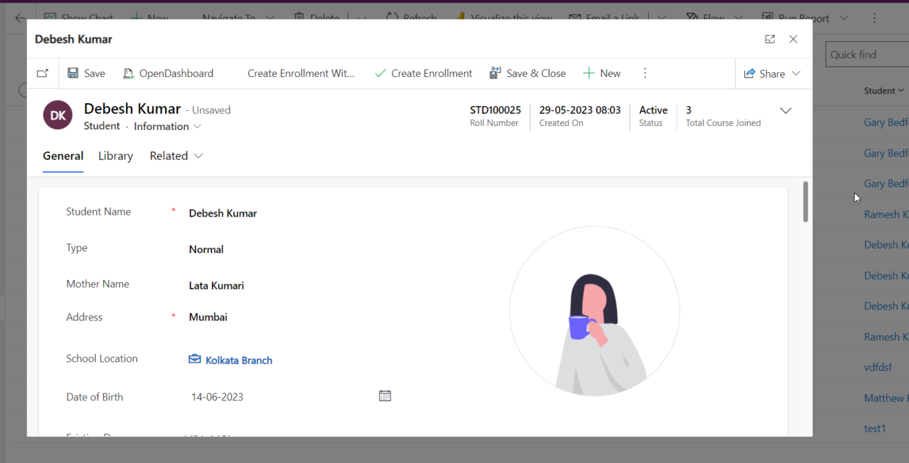 Open Record As Popup Dialog On Command Button Click Using Javascript Dataverse Power Apps